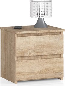 Noční stolek CL2 2SZ CLP dub sonoma