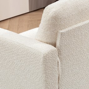 HOMCOM 2-místná pohovka moderního stylu 140 cm s odnímatelnými zádovými polštáři a opěrkami na ruce, mini pohovka do ložnice, bytu, pro malé prostory…