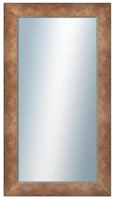 DANTIK - Zarámované zrcadlo - rozměr s rámem cca 50x90 cm z lišty TOMAS bronz velká (3029)