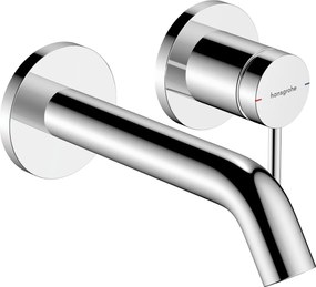 Hansgrohe Tecturis S, páková umyvadlová baterie EcoSmart+ pod omítku s výtokem 165 mm, chromová, HAN-73350000