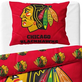 Mikroplyšové povlečení NHL Chicago Blackhawks