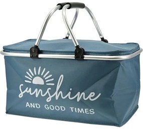 Chladicí taška Sunshine 35 l, šedá, 48 x 28 x 24 cm