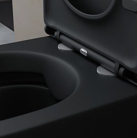 design závěsný klozet DOPORRO DZ108 - WC BLACK - soft close