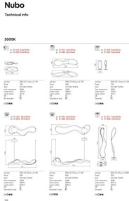 Redo 01-1414 - LED Stmívatelné stropní svítidlo NUBO LED/40W/230V bílá