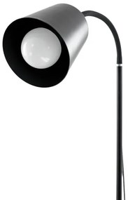 Stojací lampa 1xE27/40W/230V černá
