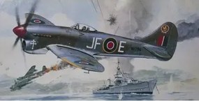 Směr Hawker Tempest MK.V / Plastikový model / 1:72 / 49 dílků / od 10