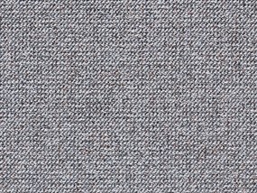Zátěžový koberec Re-Tweed 90 - šedý - 4m