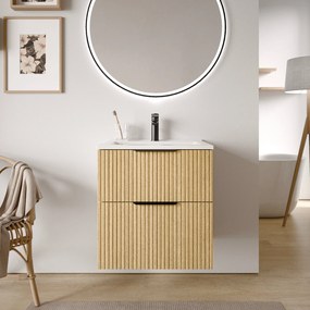 Koupelnová skříňka s umyvadlem TIM 60 cm