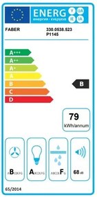 Digestoř komínová Faber STEELMAX EV8 WH/X A80