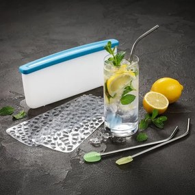 TESCOMA Nerezové slámky s filtrem myDRINK, 4 ks, s čisticím kartáčkem
