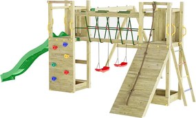 Marimex | Dětské hřiště Marimex Play Basic 010 + zelená skluzavka | 11640589
