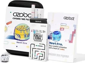 Ozobot EVO – Entry Kit - programovatelný robot bílá