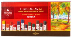 Koh-i-noor GIOCONDA 8352/12 - olejové pastely - 12 ks