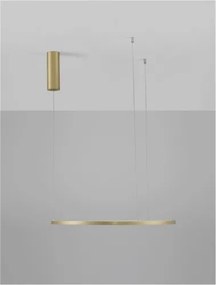 Závěsné LED svítidlo NOVA LUCE TARQUIN 37W 3000K 9345602 stmívatelné Triac
