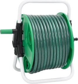 Volně stojící zelený hadicový naviják s 20m hadicí PVC 3281507