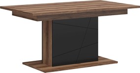 XXXLutz JÍDELNÍ STŮL, černá, barvy dubu, 160/90/76 cm - Jídelní stoly - 002427014011