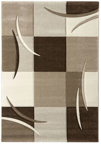Koberce Breno Kusový koberec BRILLIANT 665/080, Hnědá, Vícebarevné, 200 x 290 cm