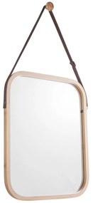 OnaDnes -20% Time for home Bambusové závěsné zrcadlo Idylica 40,5 x 33 cm