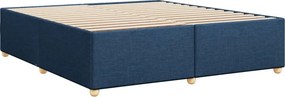 Rám postele bez matrace modrý 180 x 200 cm textil 3284756