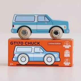 LE TOY VAN Dřevěné autíčko Chuck / od 2 let / modrá / dřevo / FSC