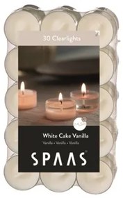 Čajové svíčky vonné CLEAR 30ks vanilka
