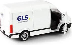 RAPPA 242524 Kovové auto GLS s otevíracími dveřmi 12 cm / od 3 let