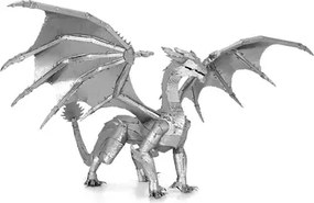 Metal Earth 3D puzzle Premium Series: Ocelový drak / 223 dílků / od 14