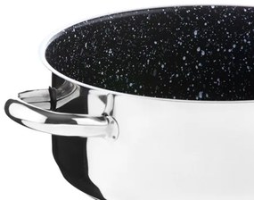 KOLIMAX - české nerezové nádobí Sada nádobí KOLIMAX CERAMMAX PRO STANDARD - granit černá, 10 ks