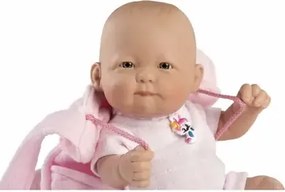 Guca 946 NEW BORN HOLČIČKA - realistická panenka miminko s celovinylov