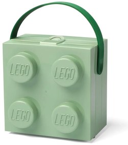 Světle zelený úložný box s rukojetí LEGO®