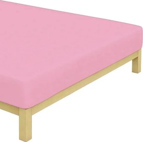 Jersey prostěradlo do dětské postýlky - 70 x 140 cm - růžové