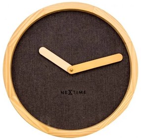 Designové nástěnné hodiny 3155br Nextime Jeans Calm 30cm