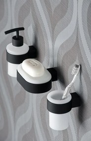 BISK Erga Futura, toaletní WC kartáč, černá matná, ERG-02958