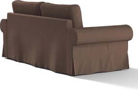 Potah na pohovku IKEA Backabro,  3-místná, rozkládací barva hnědá látka pletený vzor