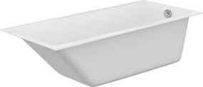Cersanit Crea slim akrylátová vana 170x75cm + nožičky, S301-226