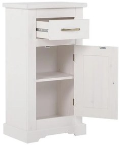 Koupelnová skříňka nízká Romantic 810 1D bílá borovice