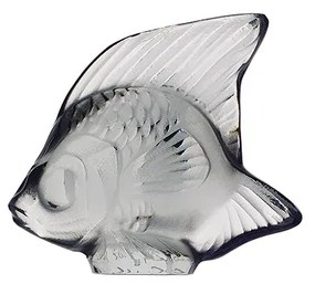 Lalique LALIQUE Decorative figurka ryby šedá 3001400