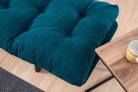 Atelier del Sofa 2-místná pohovka Nitta - Petrol Blue, Modrá