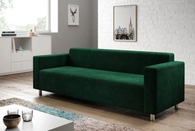 Casarredo - Komfort nábytek Trojmístná pohovka HALLE látka Kronos 19, zelená