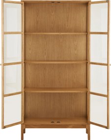 House Nordic Prosklený kabinet ZAMORA 180x90cm dub 3001502