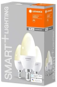 SADA 3x LED Stmívatelná žárovka SMART+ E14/5W/230V 2700K - Ledvance