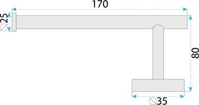 Držák na toaletní papír REA ORI 39105 zlatý kartáčovaný