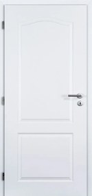 Doornite Claudius Interiérové dveře 60 L, 60 × 197 cm, lakované, levé, bílé, plné