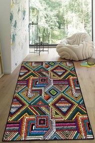 Conceptum Hypnose Kusový koberec Maglie, Vícebarevná Rozměr koberce: 80 x 300 cm