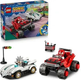 LEGO® Sonic the Hedgehog™ 77118 Silver a jeho auto vs. Knuckles a jeho