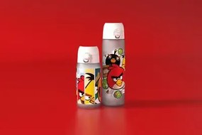 ion8 One Touch Dětská láhev Angry Birds Stripe Faces 400 ml