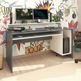 PC stůl GRAYSON NEW Grafit