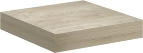 Plovoucí nástěnné police 4 ks dub 23 x 23,5 x 3,8 cm MDF 323867