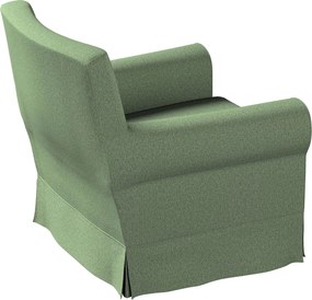 Potah na křeslo IKEA Ektorp Jennylund barva zelená látka pletený vzor