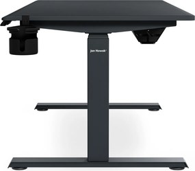 Elektrický stůl s regulací výšky ergonomický antracitový,1400x700 mm: ARIA